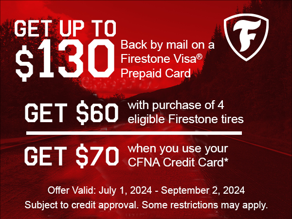Firestone Tire Rebate Promotion - Cassels Garage